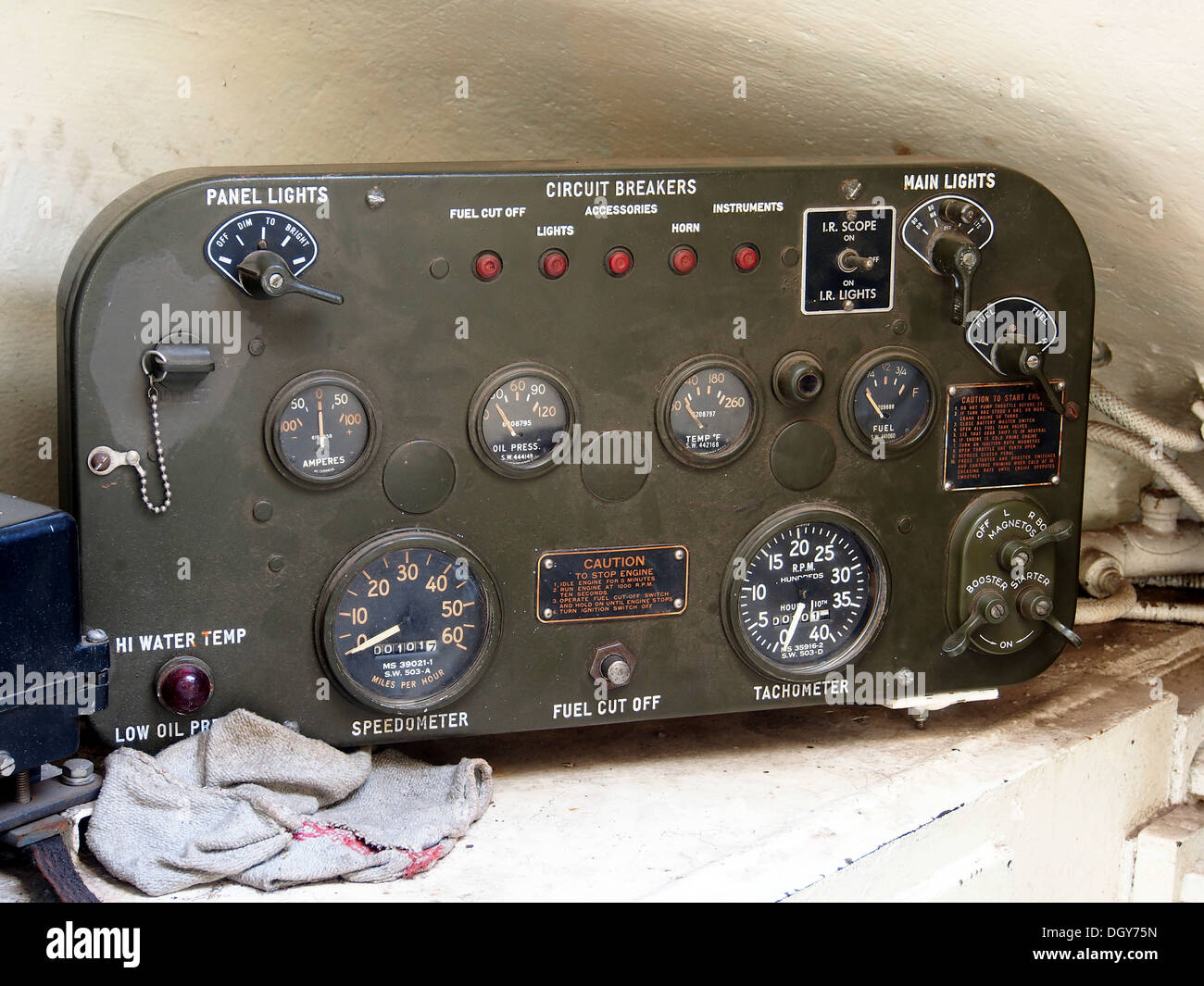 The Sherman M4, identified by serial number 30126965, is a WWII-era ...