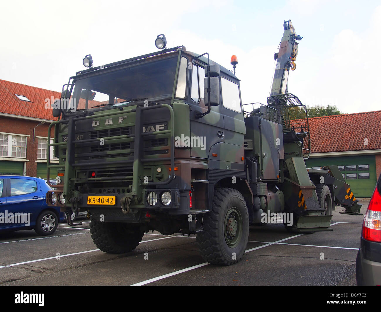 The DAF YBZ-3300-DKX is a military vehicle designed for transport and ...