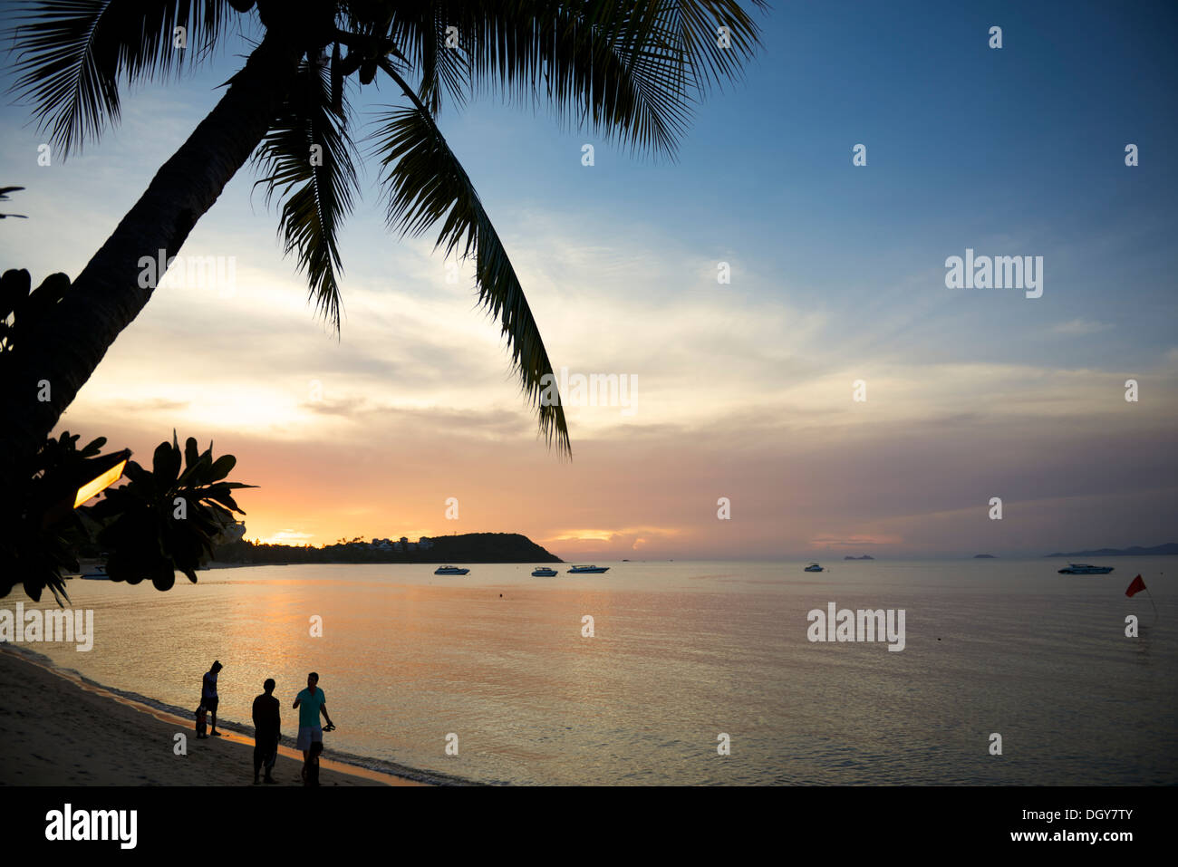 Koh samui beach sunset hi-res stock photography and images - Alamy
