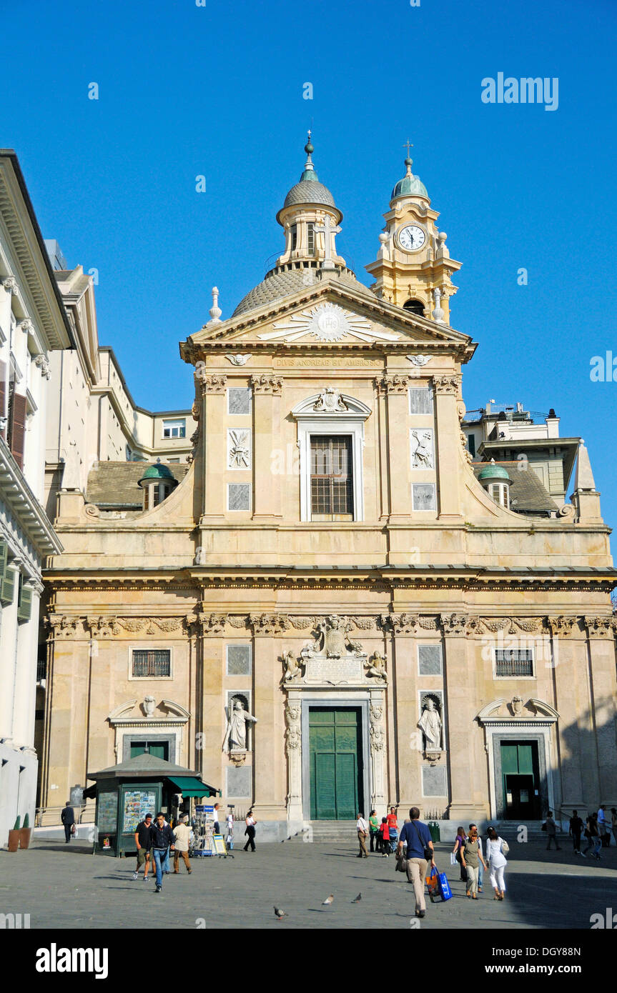 Jesus Church, Chiesa del Gesù or Chiesa del Gesù e dei Santi Ambrogio e ...