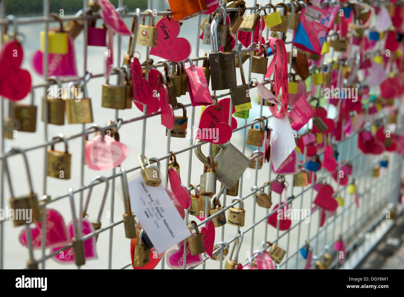 Amour locks hi-res stock photography and images - Alamy