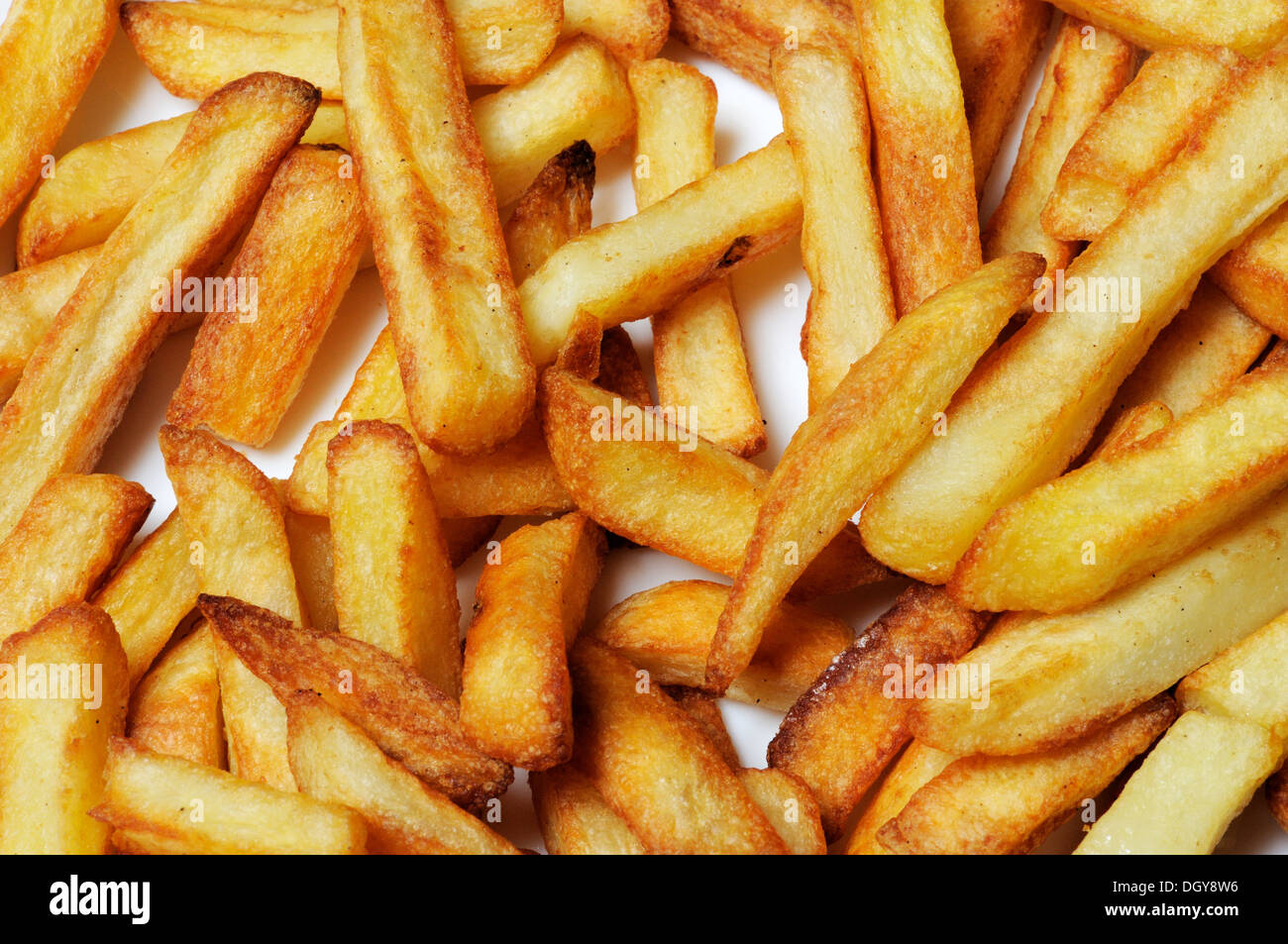 Chips (French fries) food background Stock Photo - Alamy