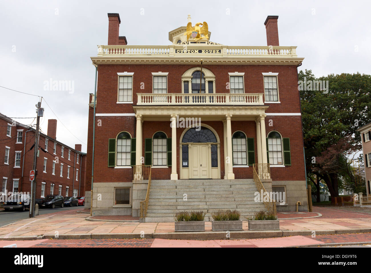 Salem custom house hi-res stock photography and images - Alamy