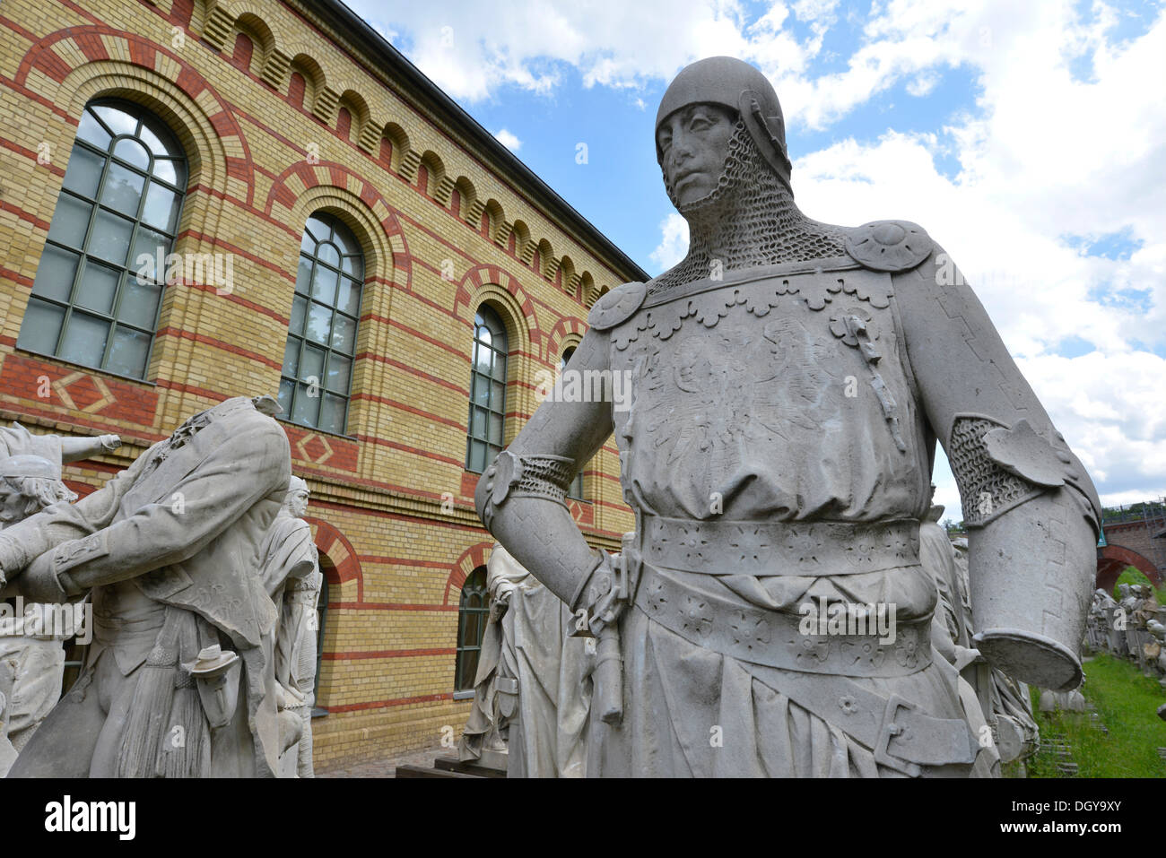 Stored monuments, some destroyed during the Second World War of the ...