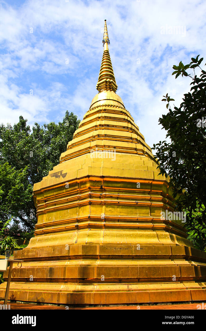 Thai stupa in Temple, Chiang Rai province, Thailand Stock Photo - Alamy
