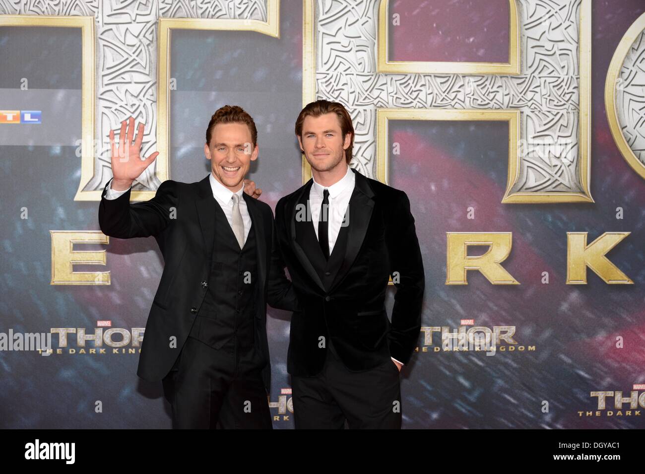 Berlin, Germany . 27th Oct, 2013. British actor Tom Hiddleston and ...
