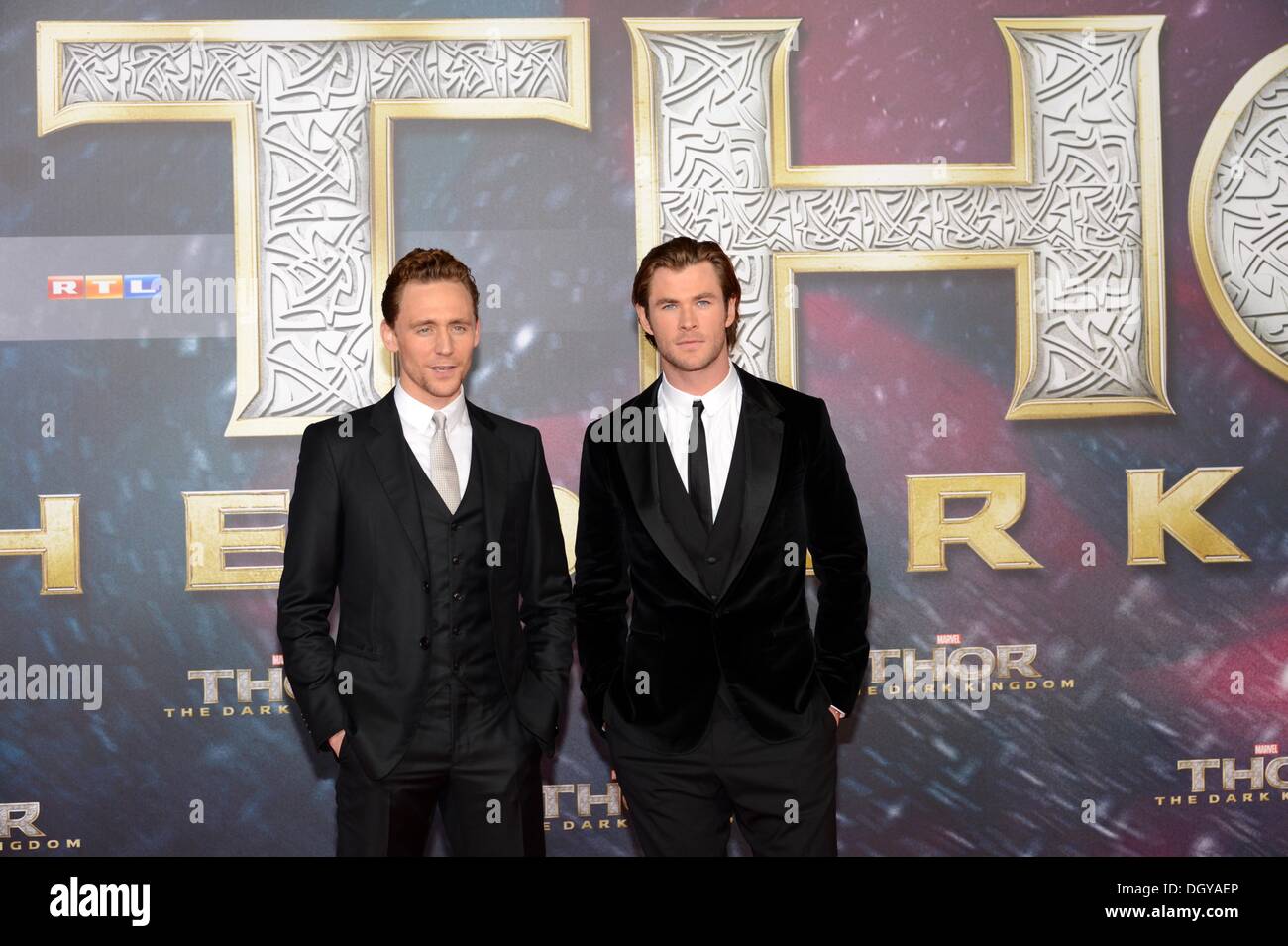 Berlin, Germany . 27th Oct, 2013. British actor Tom Hiddleston and ...
