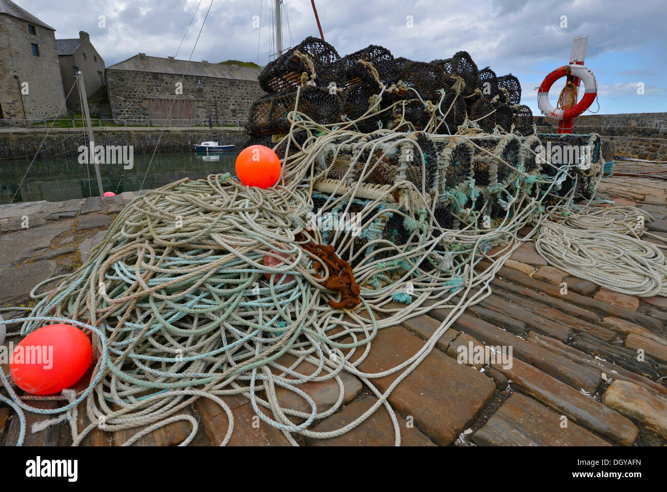 Lobster trap ropes High Resolution Stock Photography and Images - Alamy