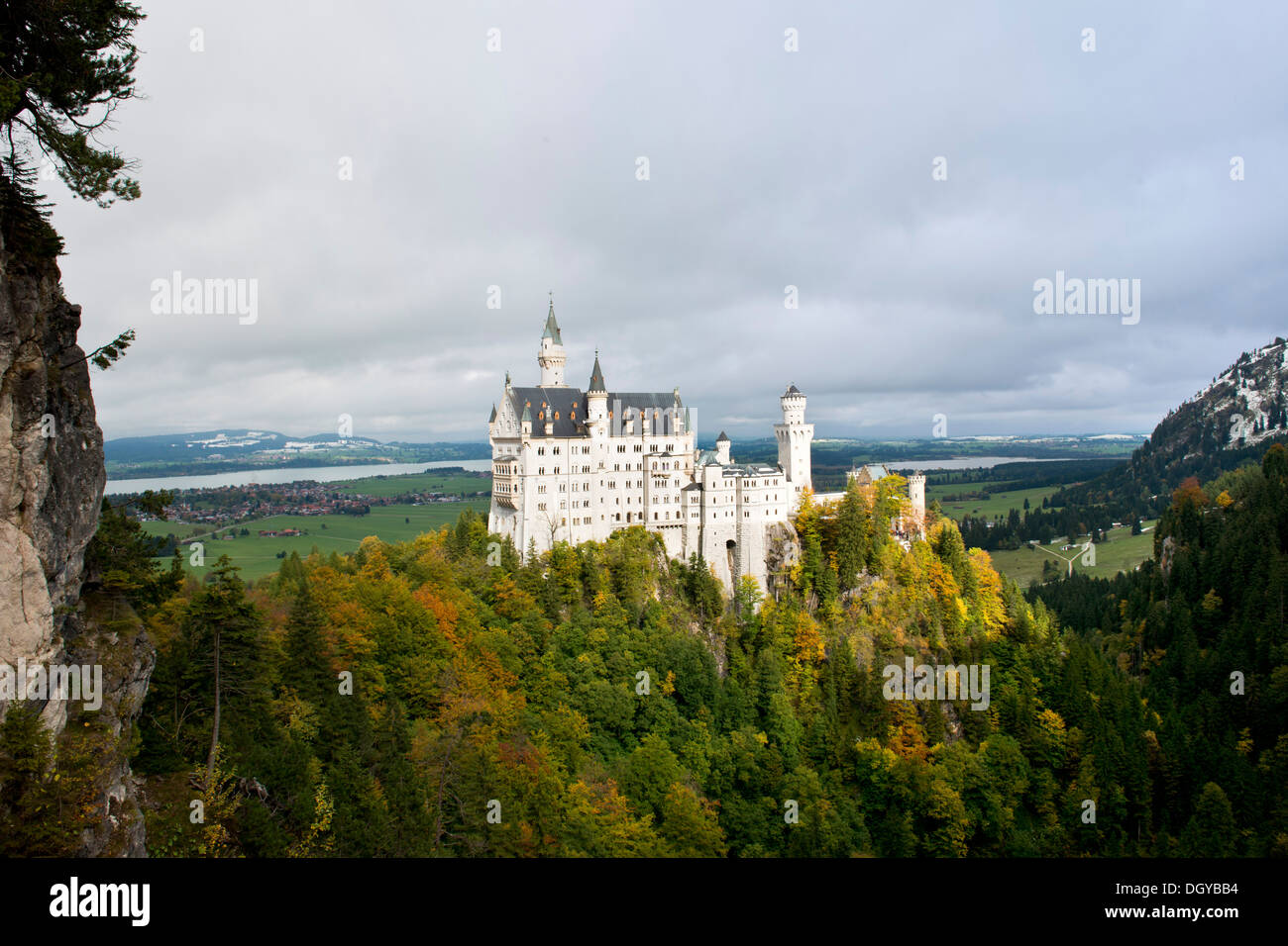 Germany, Bavaria, Schwangau, Neuschwanstein Castle Stock Photo - Alamy
