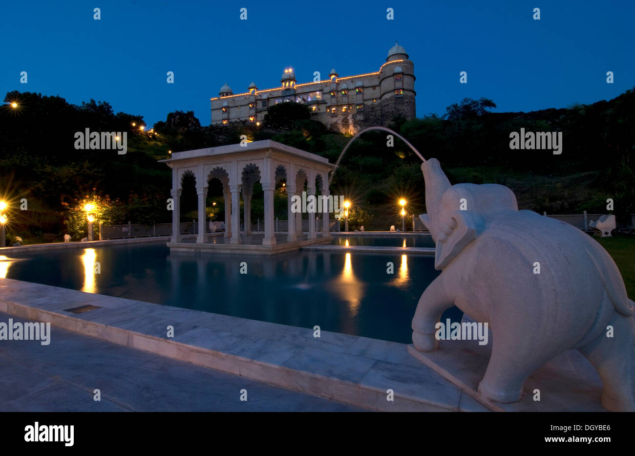 Karni Fort Bambora Palace Hotel, Rajasthan, India, Asia Stock Photo - Alamy