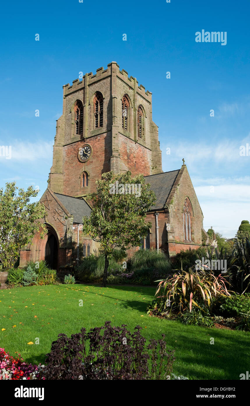 St Nicholas' centre, parish church & grounds Whitehaven Cumbria UK ...