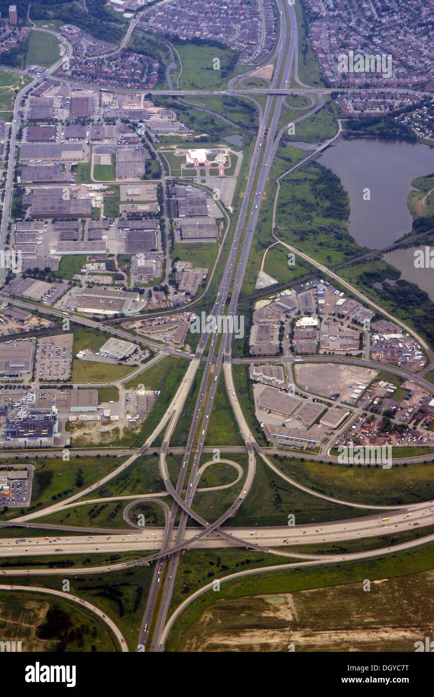 Road Intersection, Ontario, Canada Stock Photo - Alamy