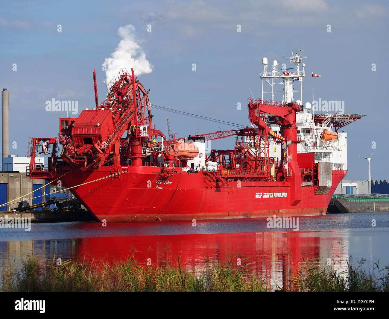 The GSP Falcon is a cargo tanker vessel, identified by IMO 7409401. It ...