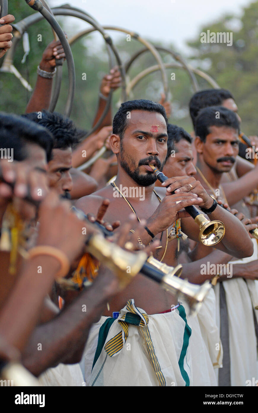 Ritual music and hindu rituals of kerala hi-res stock photography and ...