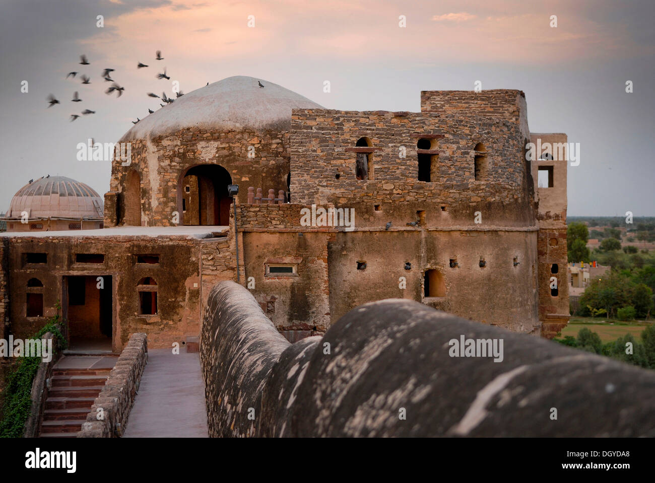 Fort Khimsar Heritage Hotel, Rajasthan, northern India, Asia Stock ...