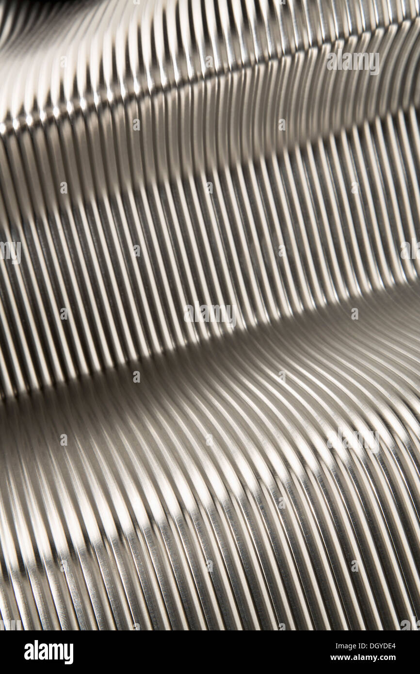 An abstract of textured shiny chrome Stock Photo - Alamy
