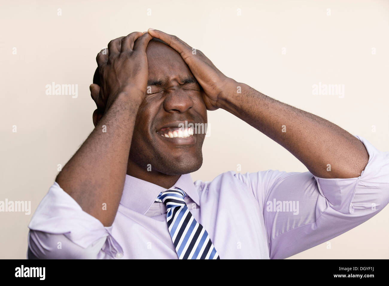 Hands above head hi-res stock photography and images - Alamy