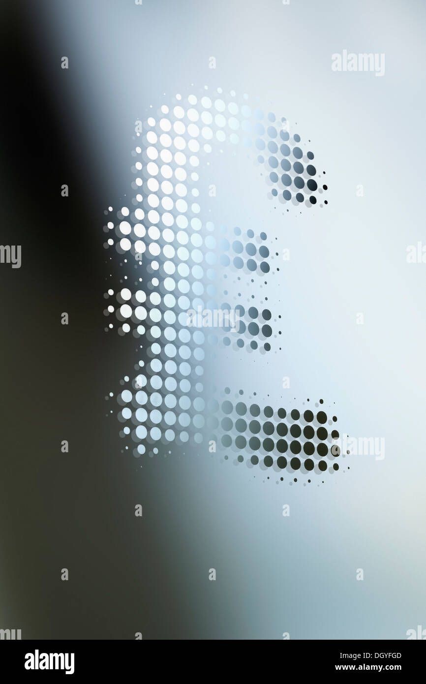 Spotted pound sign mixed in shadow and light Stock Photo - Alamy