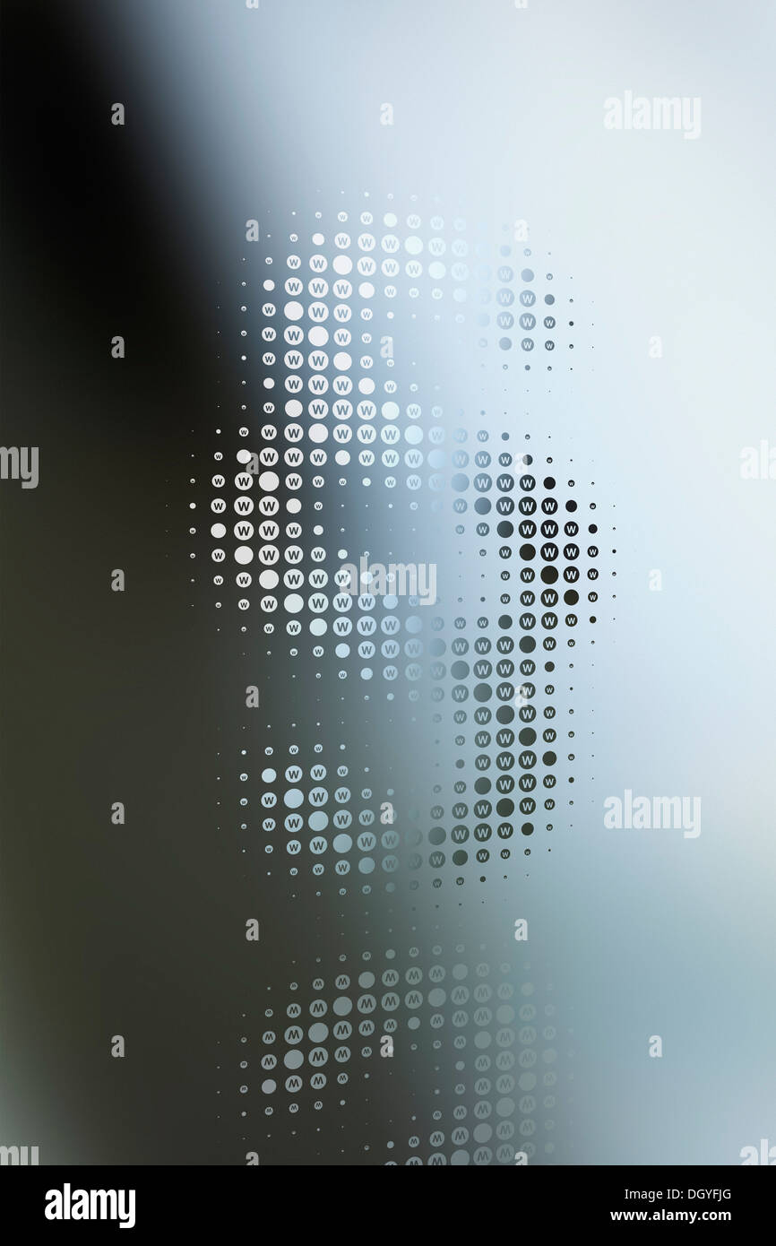 Section sign made dots hi-res stock photography and images - Alamy