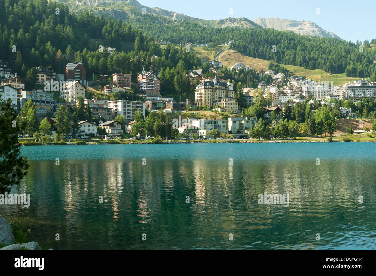 Lake st moritz switzerland hi-res stock photography and images - Alamy