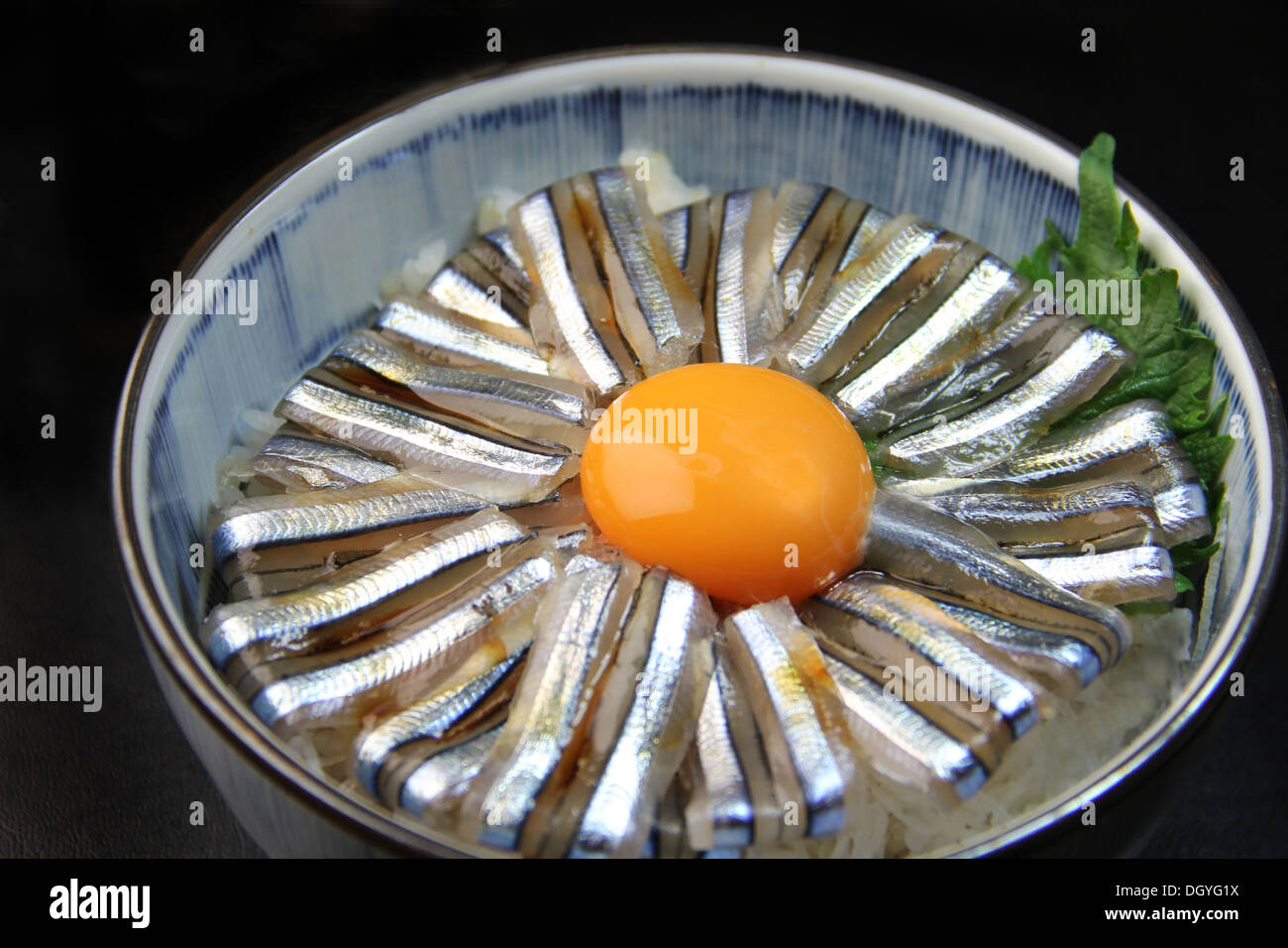 Banded blue-sprat bowl Stock Photo - Alamy
