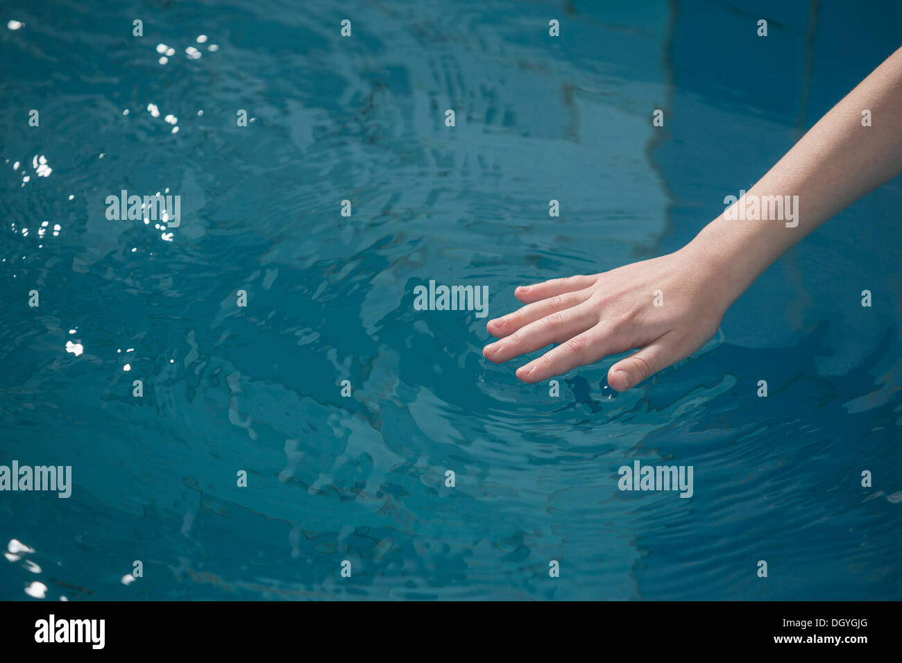 Female hand reaching water hi-res stock photography and images - Alamy