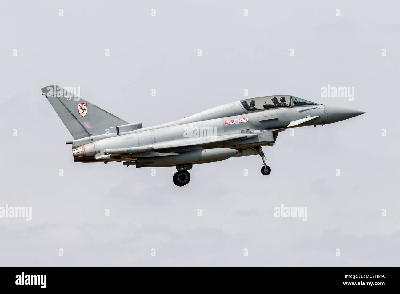 Bae systems Typhoon of the RAF Stock Photo - Alamy