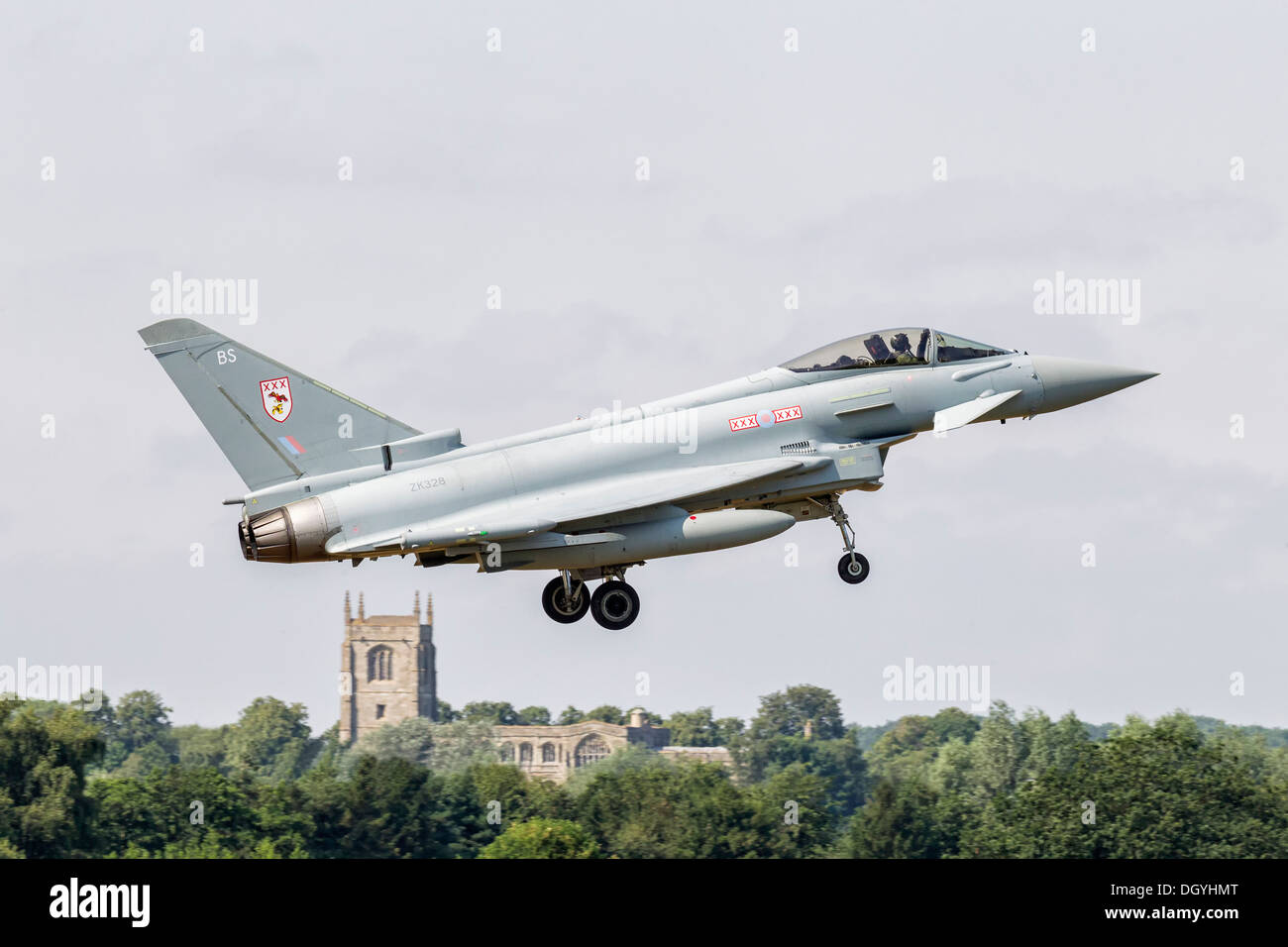 Bae systems Typhoon of the RAF Stock Photo - Alamy