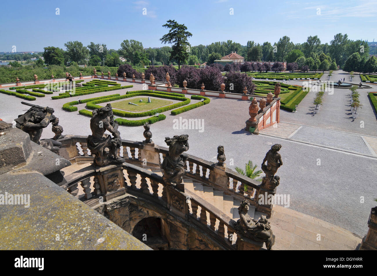 Troja castle sculpture architecture hi-res stock photography and images ...