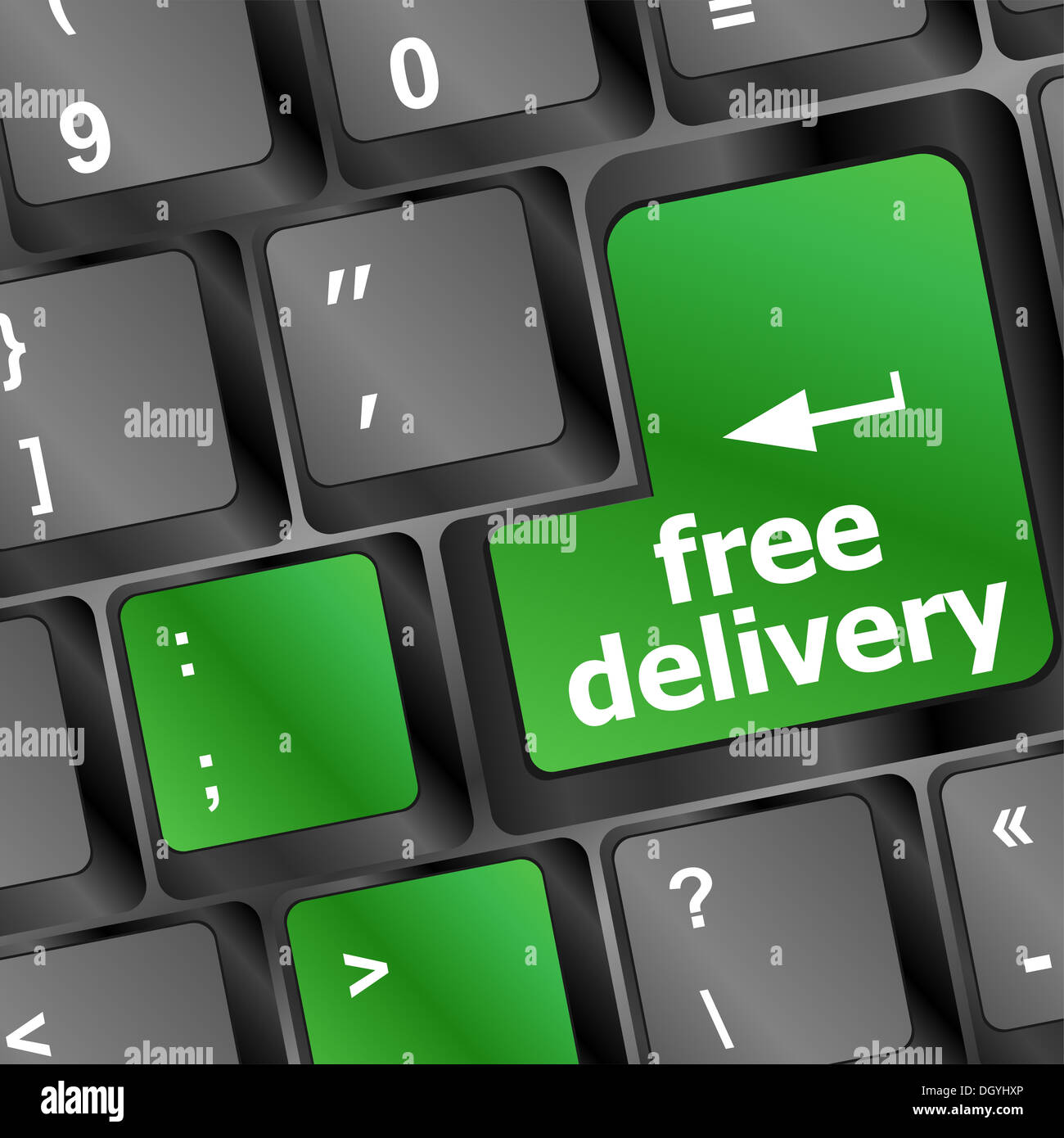 Free delivery key on hi-res stock photography and images - Alamy