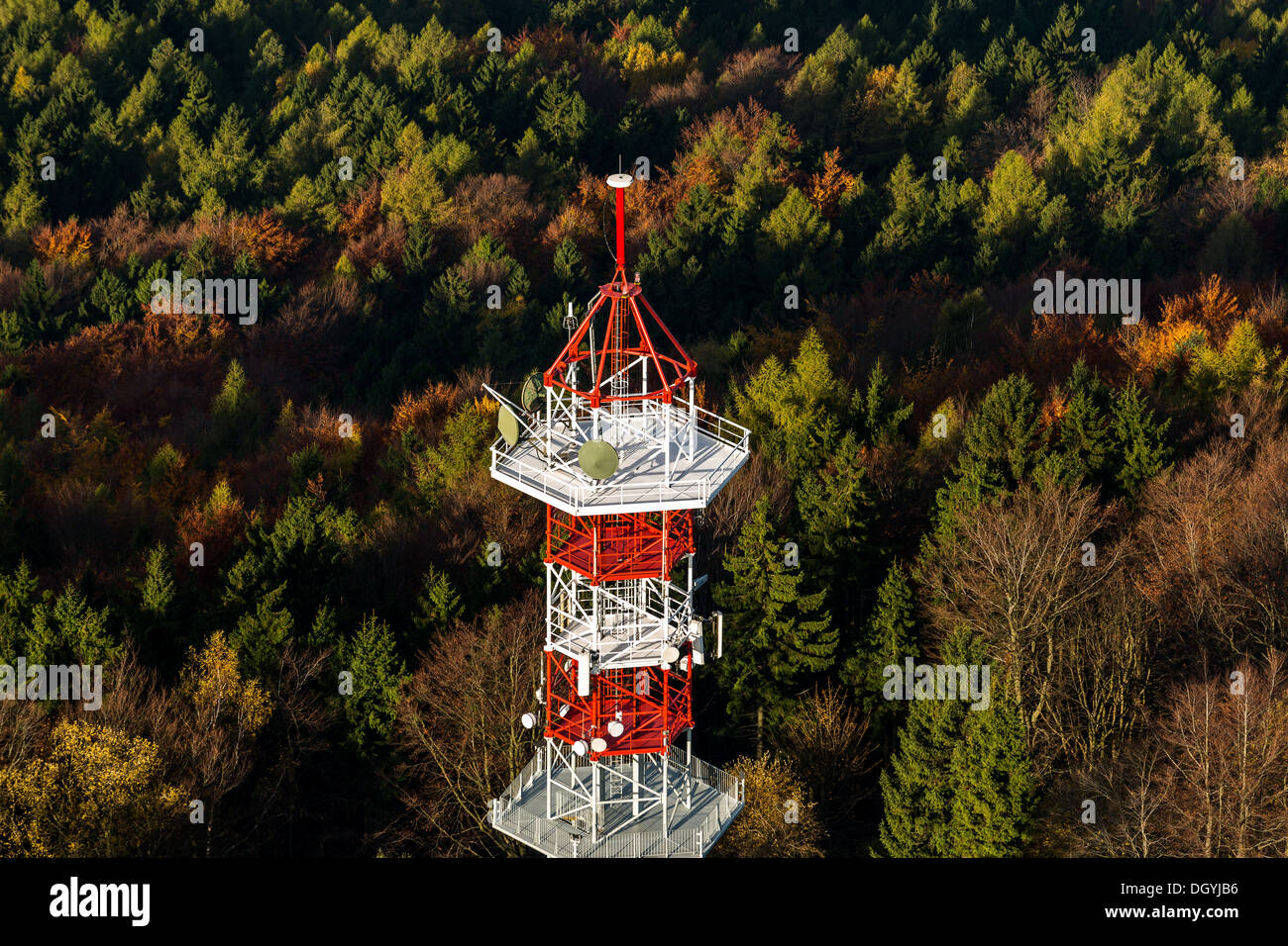 Kozakov, observation tower Stock Photo - Alamy
