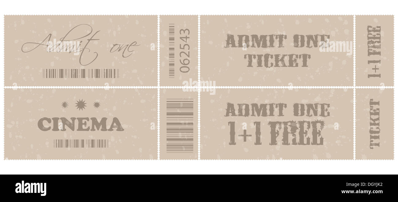 special old tickets Stock Photo - Alamy