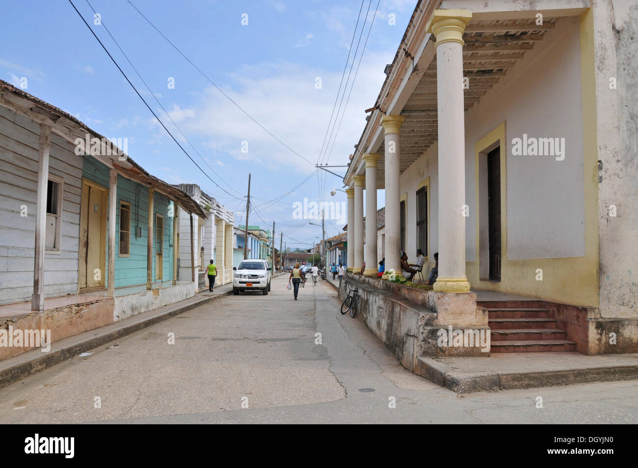 Historic centre of Baracoa, Cuba, Caribbean, Central America Stock ...