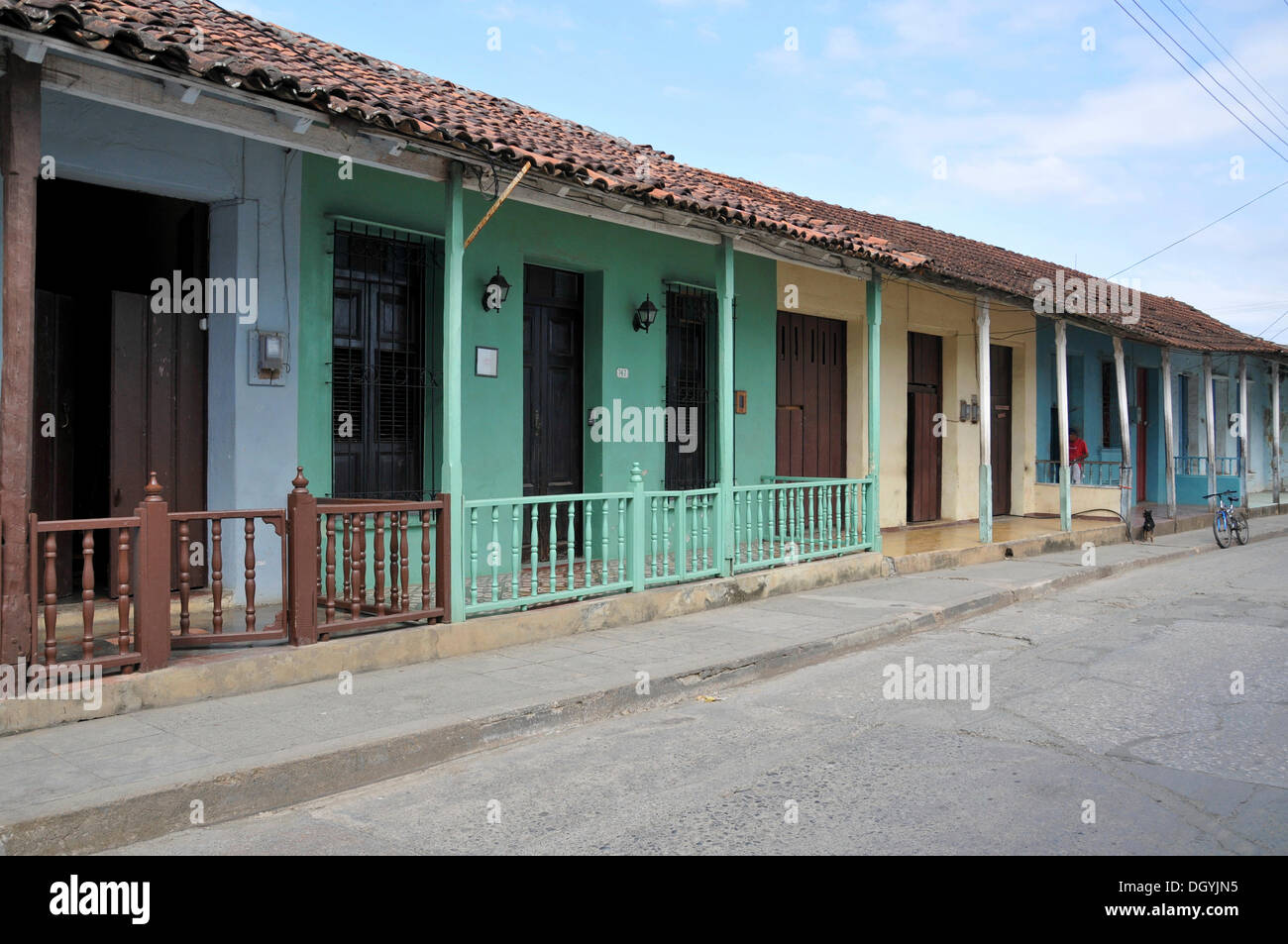 Historic centre of Baracoa, Cuba, Caribbean, Central America Stock ...