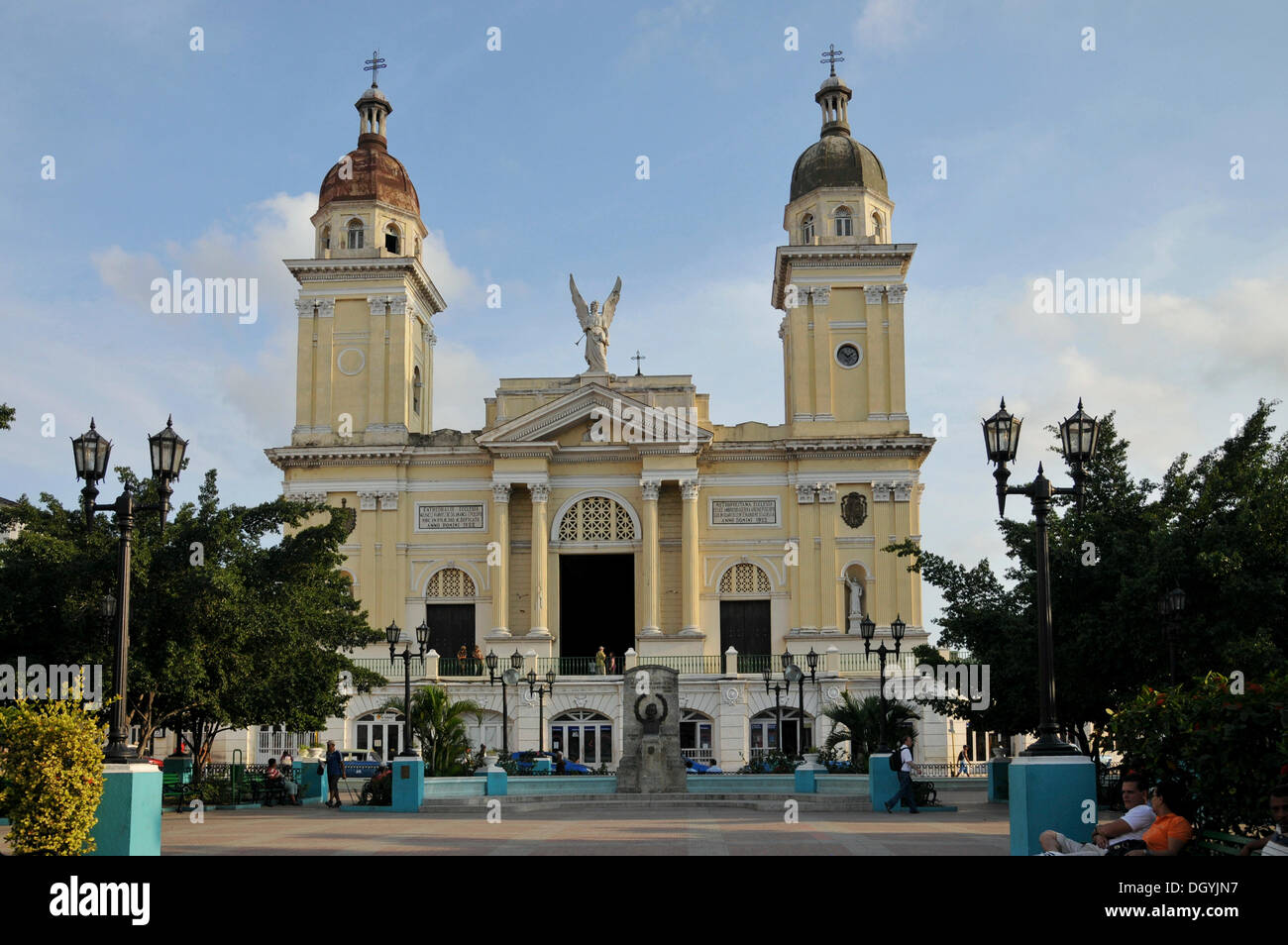 Cathedral of Santiago de Cuba, Parque Cespedes, old town, Santiago de ...