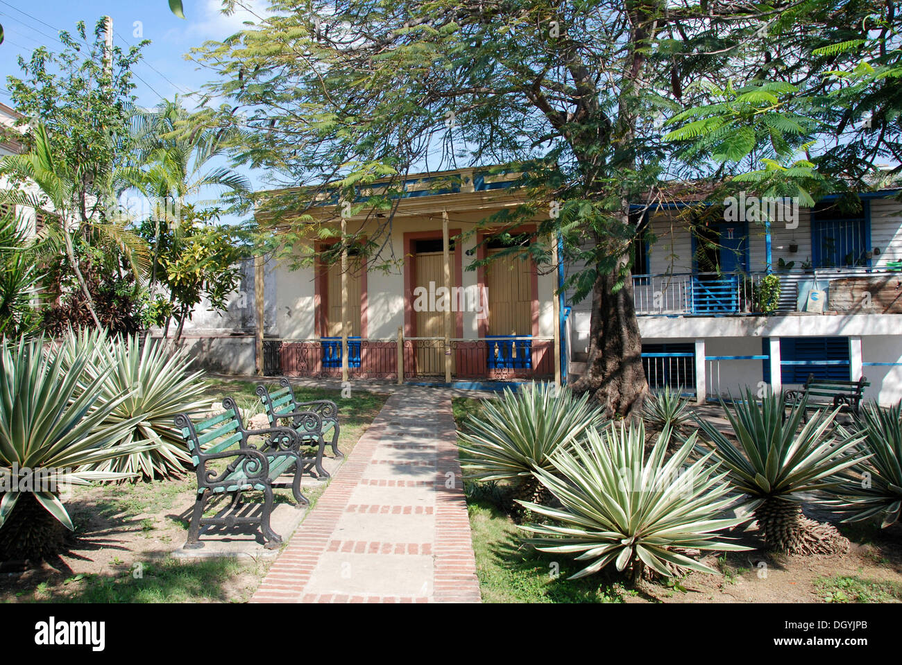 Fidel Castro Home, Tivoli, Santiago de Cuba, historic town centre, Cuba ...