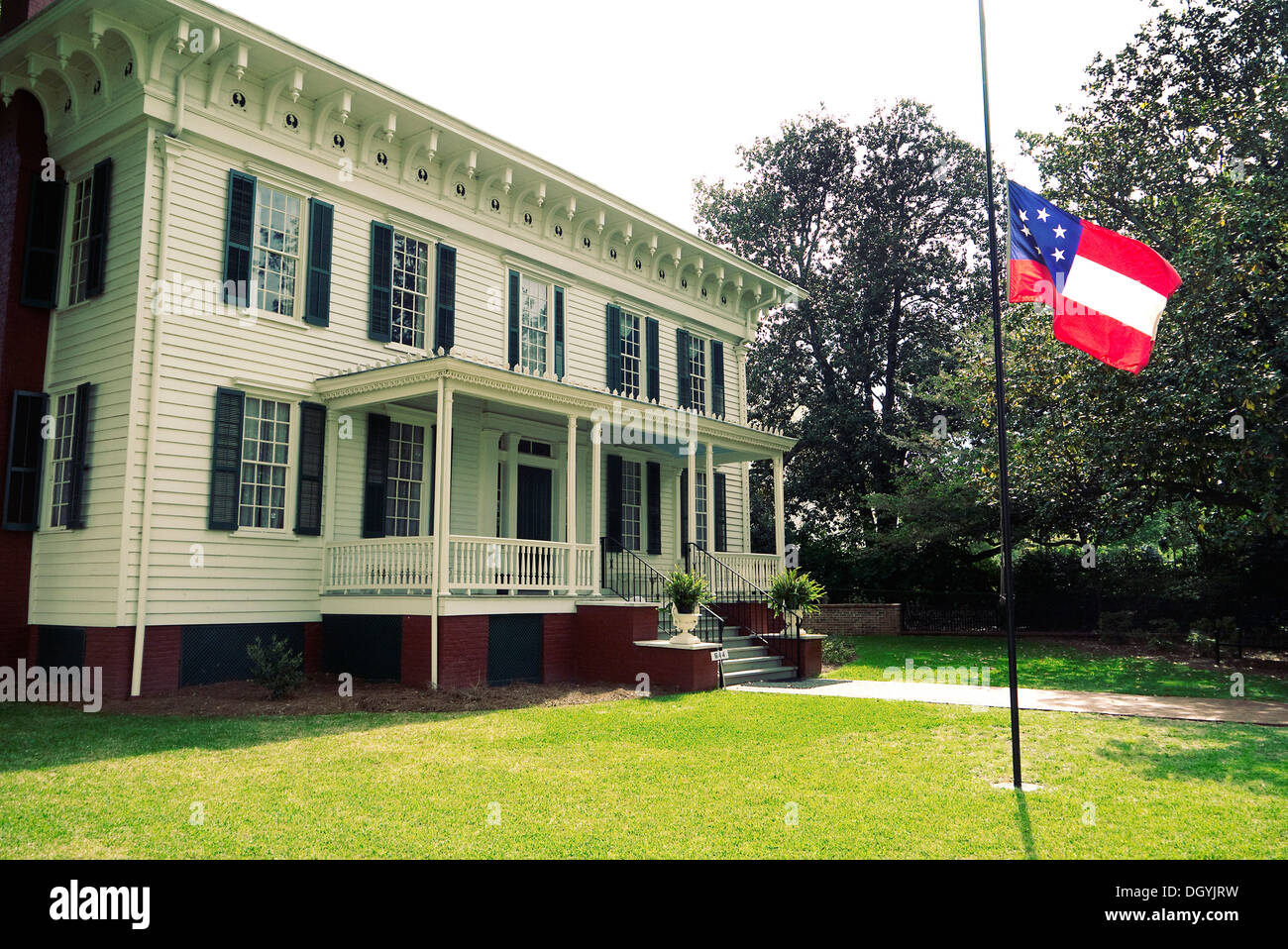 Confederate white house hi-res stock photography and images - Alamy