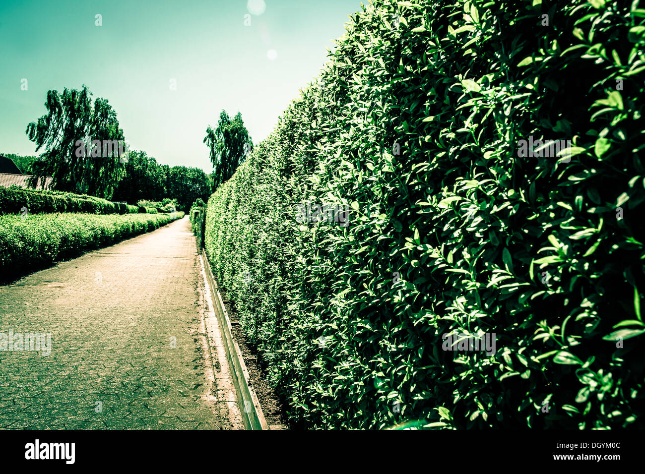 Walkway on right side hi-res stock photography and images - Alamy