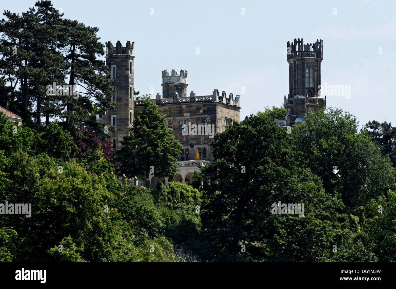 Schloss Eckberg Castle, Dresden, Florence of the Elbe, Saxony Stock ...