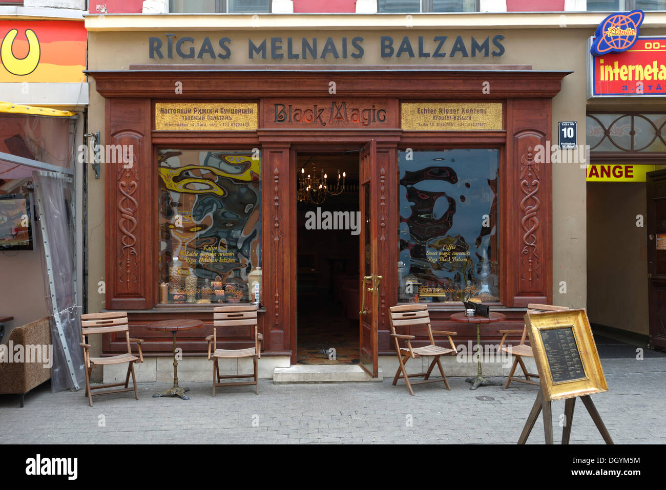 Riga black magic hi-res stock photography and images - Alamy