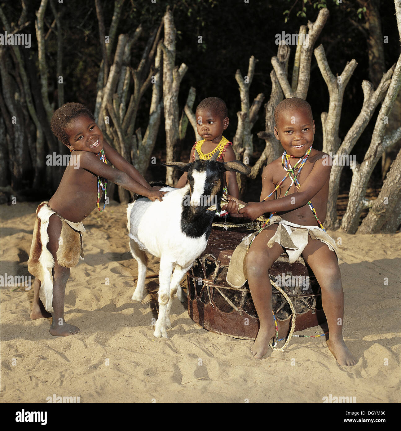 Zulu children hi-res stock photography and images - Alamy