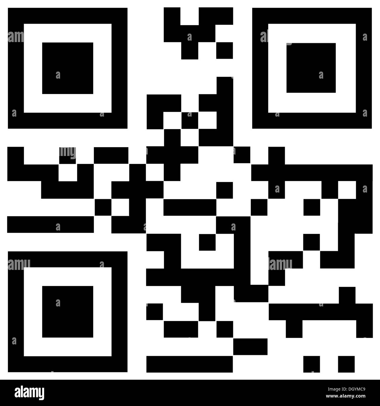 Qr code says "Thank you Stock Photo - Alamy