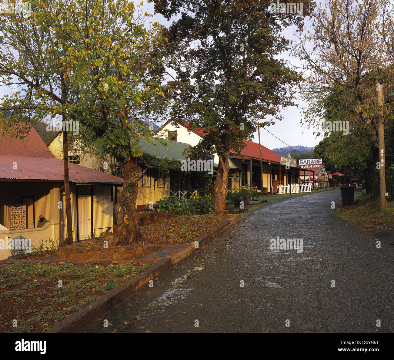 An historic street in Pilgrim's Rest Stock Photo - Alamy