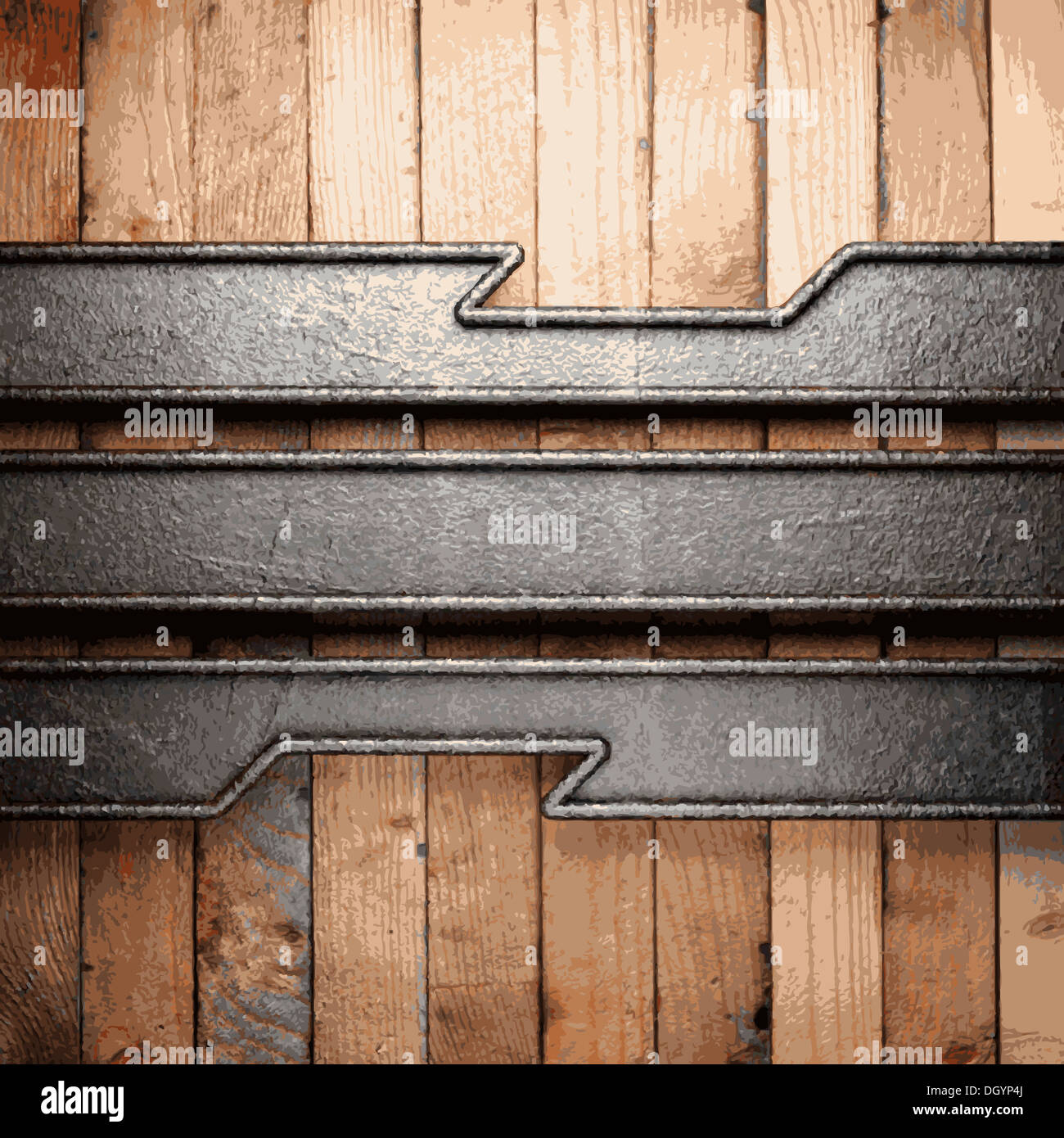 metal and wood background Stock Photo - Alamy