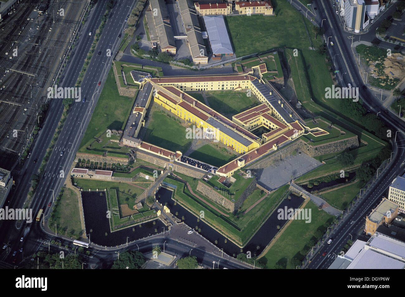 The Castle is the oldest surviving building in South Africa Stock Photo ...