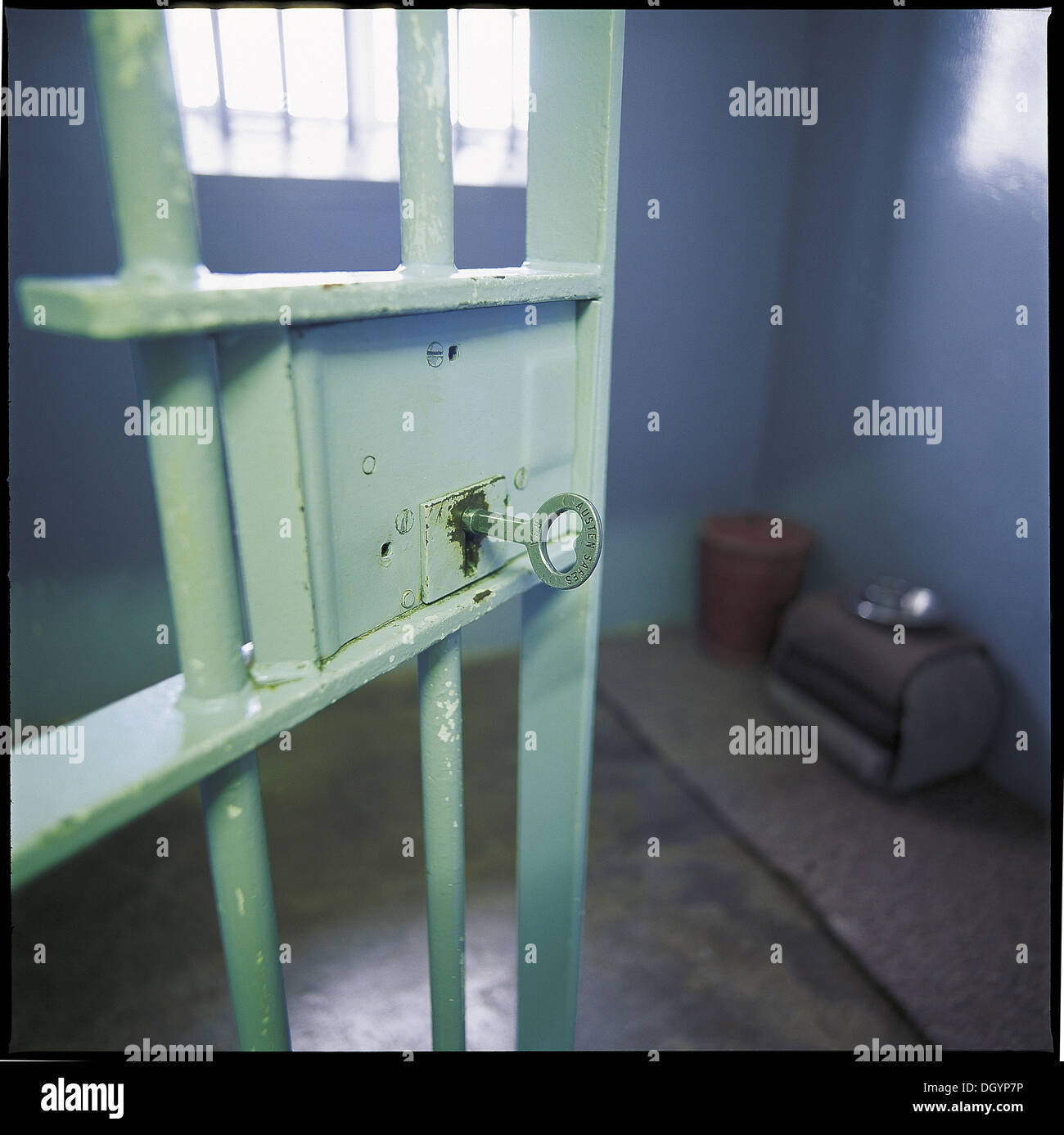 Nelson Mandela's Prison cell, Robben Island Stock Photo - Alamy