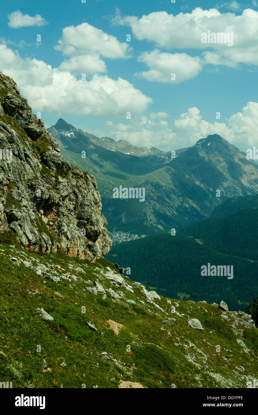 St moritz cable car hi-res stock photography and images - Alamy