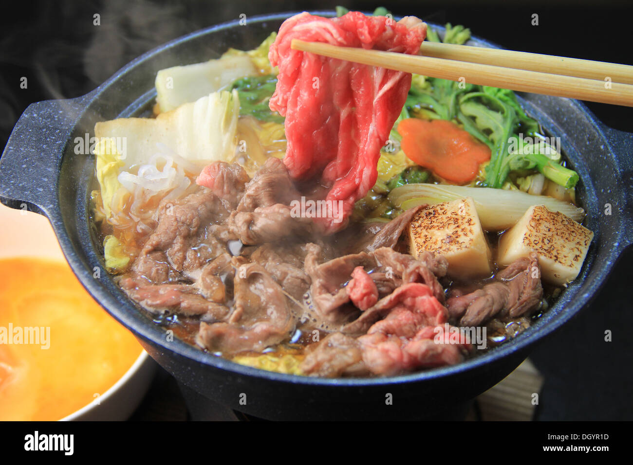 Sukiyaki meat hi-res stock photography and images - Alamy