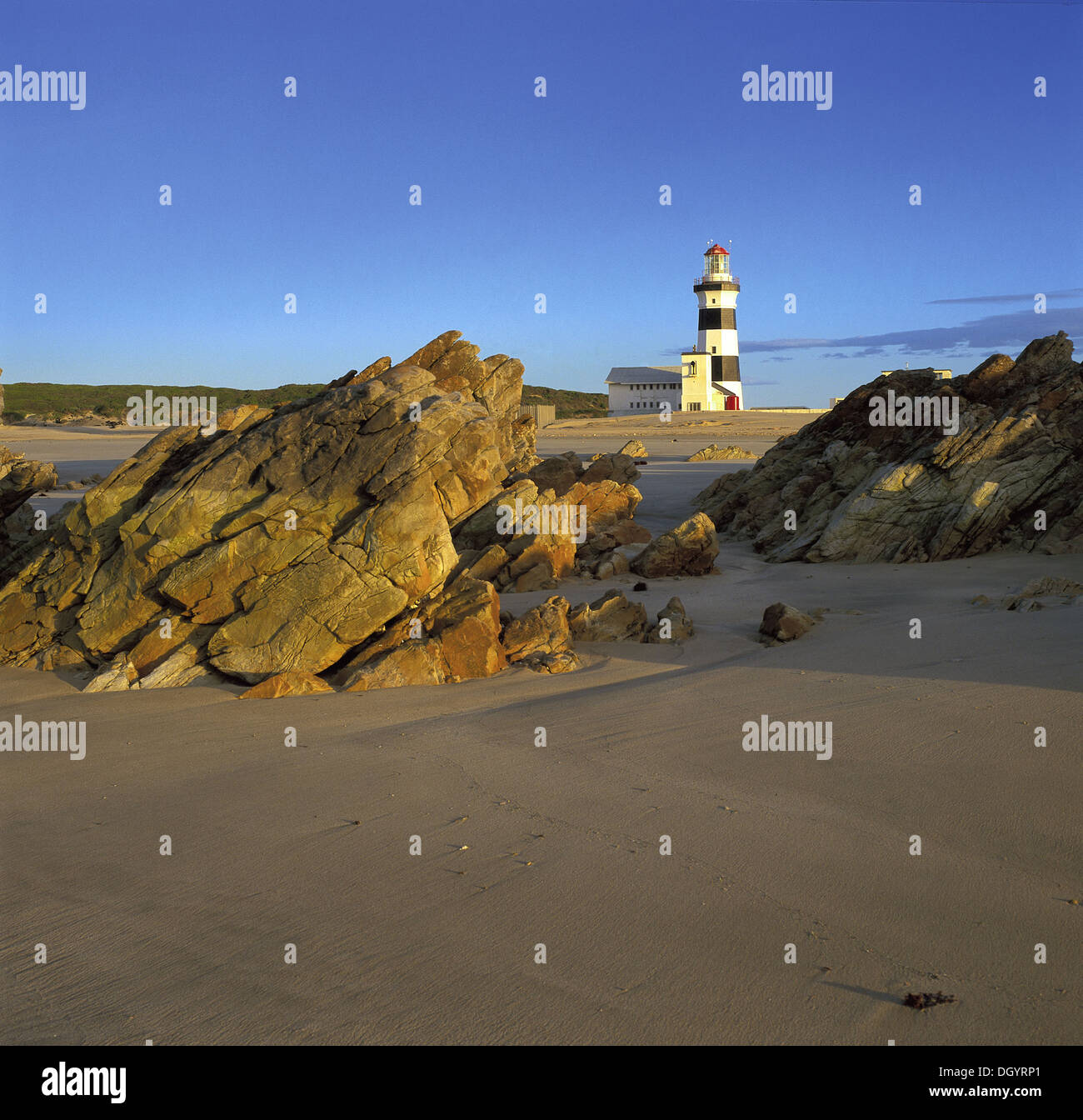 The Cape Recife Lighthouse Near Port Elizabeth Stock Photo - Alamy