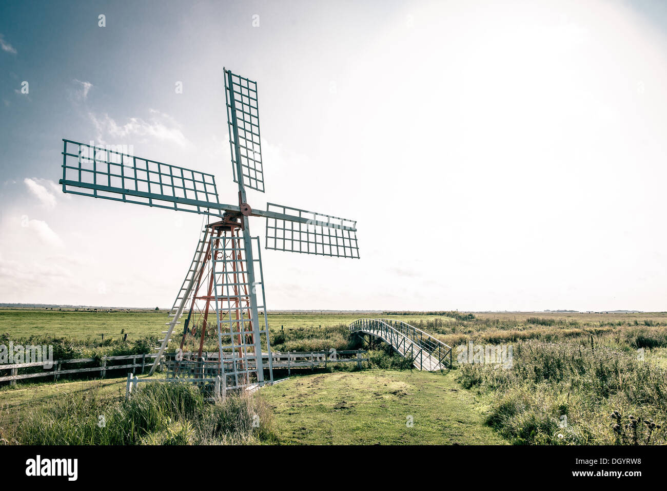 Old windmill in countryside scenery Stock Photo - Alamy
